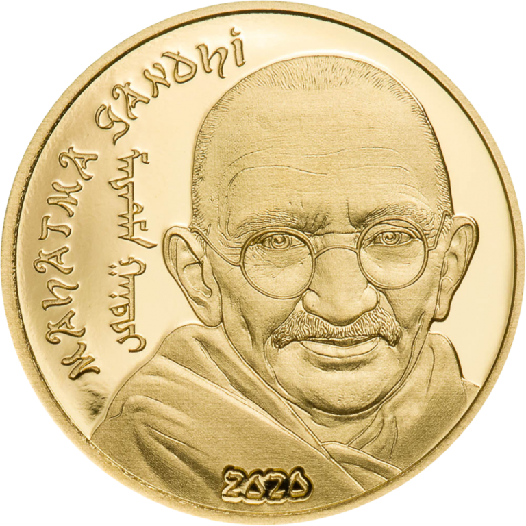 Mahatma Gandhi Revolutionaries Series Coin | Edmonton Collections